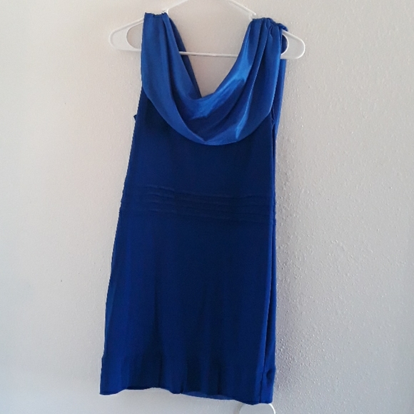 Dresses | Cobalt Blue Midi Dress | Poshmark